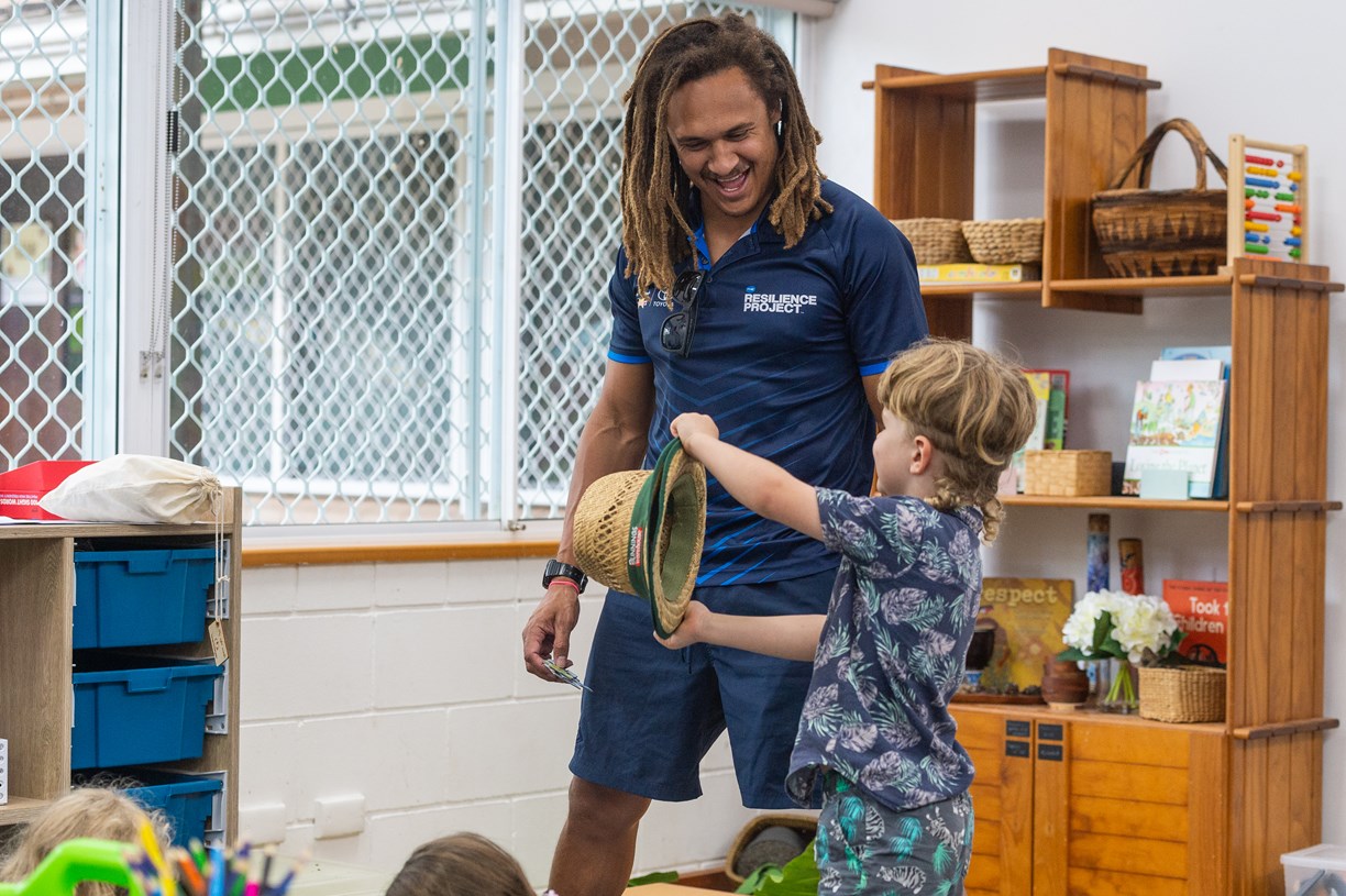 Back to school for The Resilience Project | Cowboys