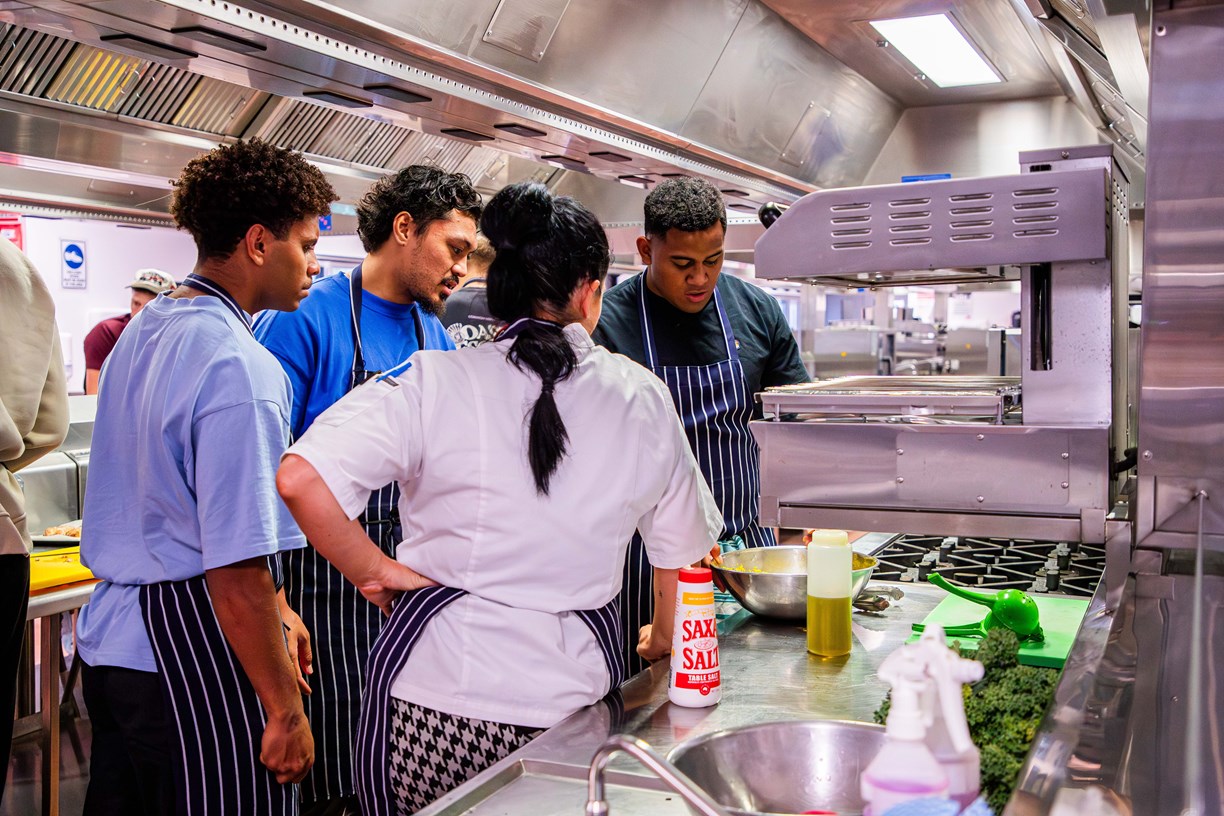 Gallery: Young Cowboys upskill their cooking with TAFE Queensland | Cowboys