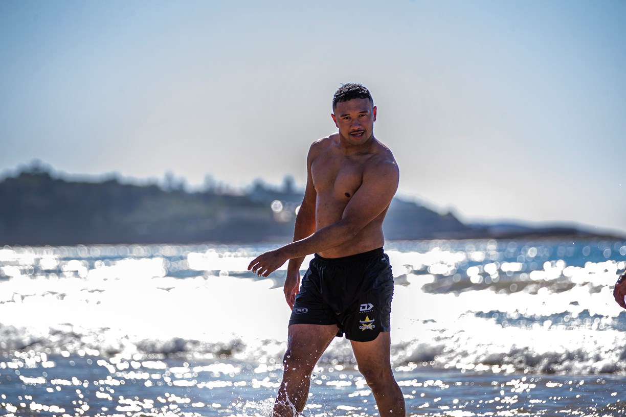 Gallery: Cowboys recovery session at Manly Beach | Cowboys