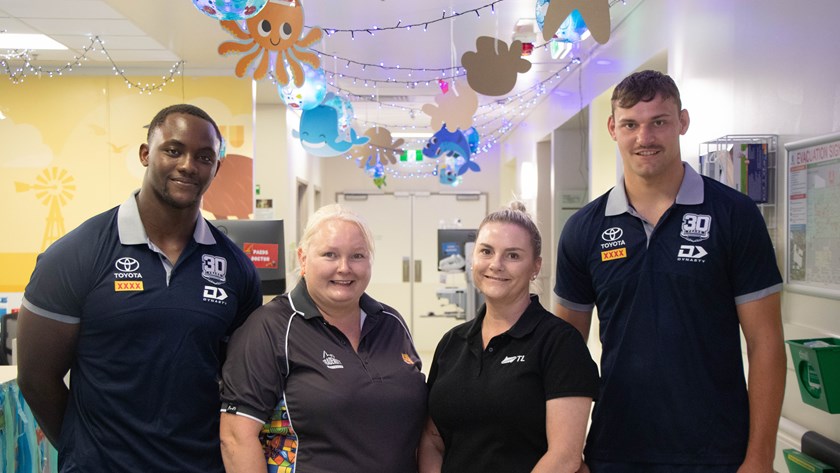 Emarly and Wil brighten lives through Cowboys in Capes | Cowboys