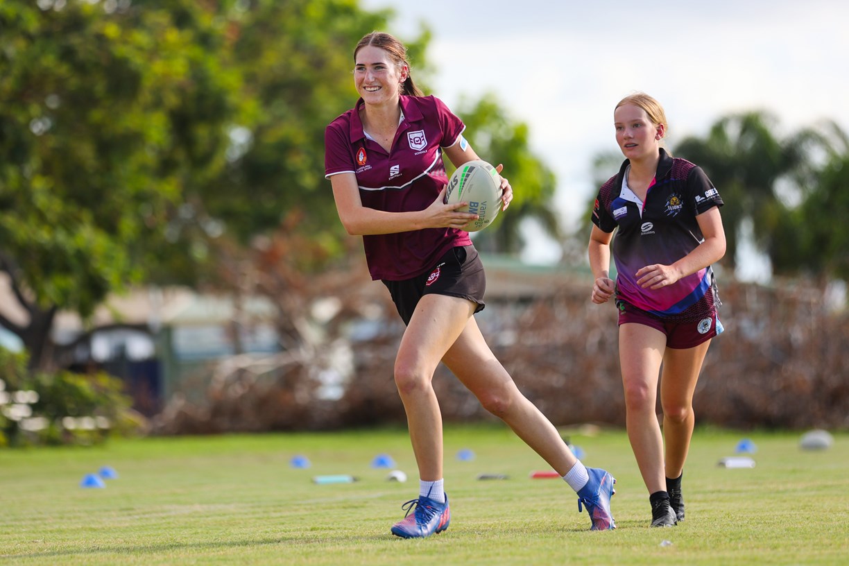 GALLERY: NRLW Cowboys come and try clinic | Cowboys