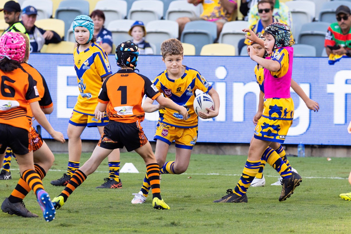 Mini Mods: Herbert River Crushers v JCU Saints | Cowboys