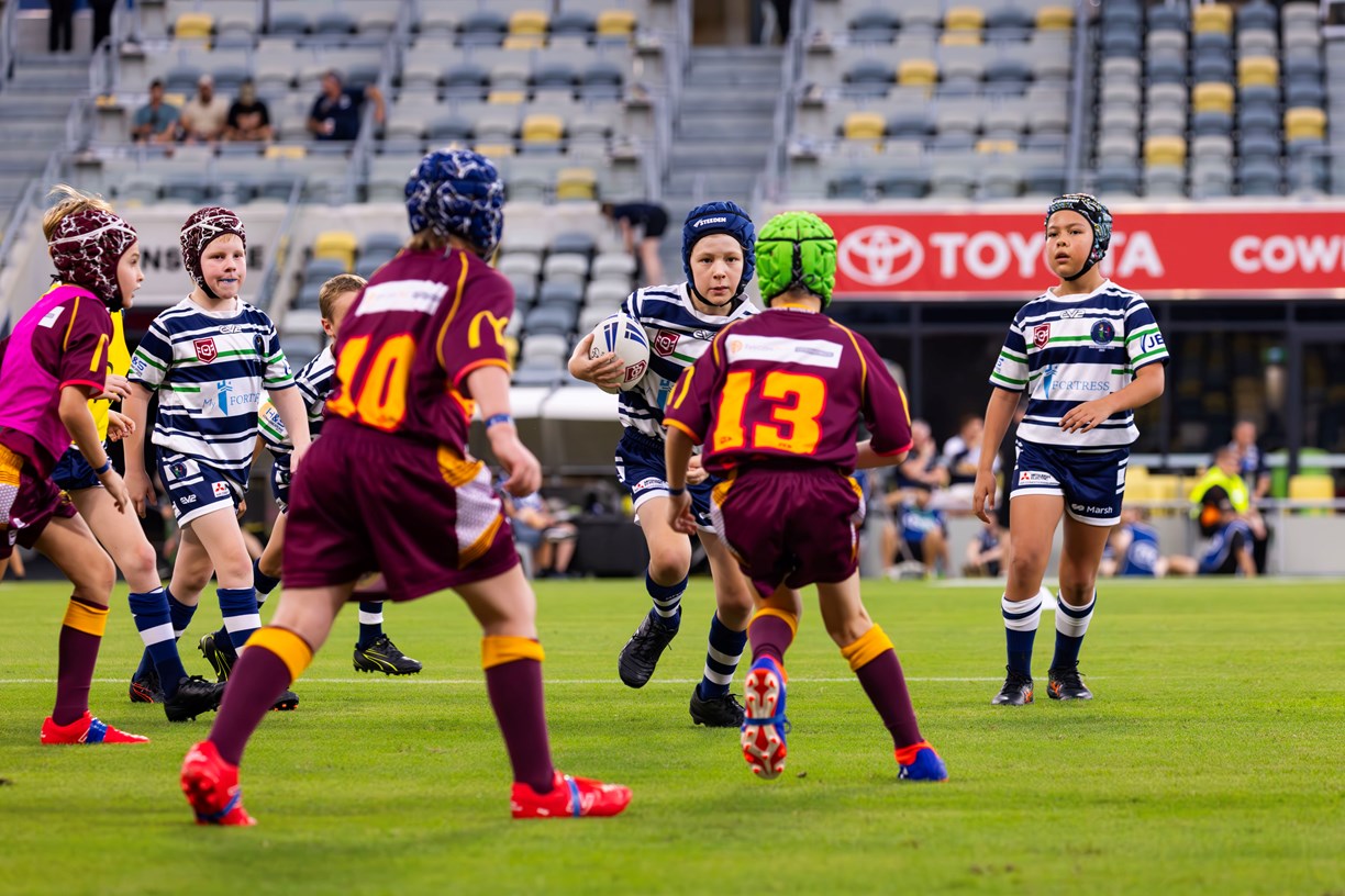 Mini Mods: Brothers Rugby League U9 v Charters Towers Miners U9 | Cowboys