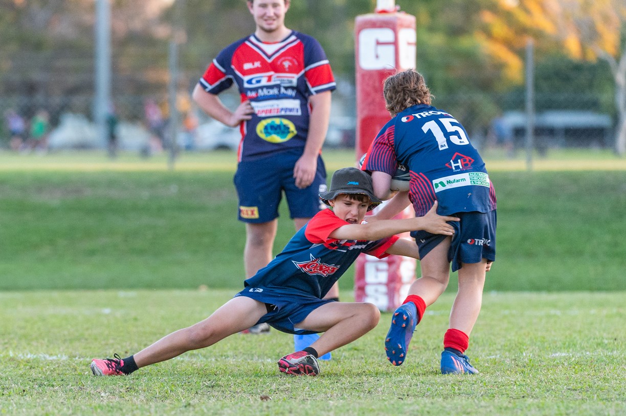 Burdekin Roosters rub shoulders with Cowboys at junior clinic | Cowboys