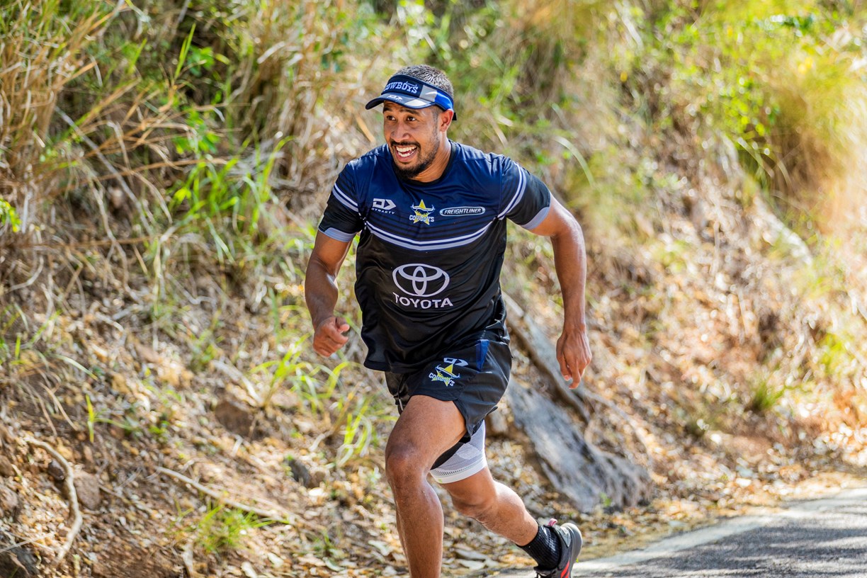 Gallery: First Castle Hill climb of the NRL pre-season | Cowboys