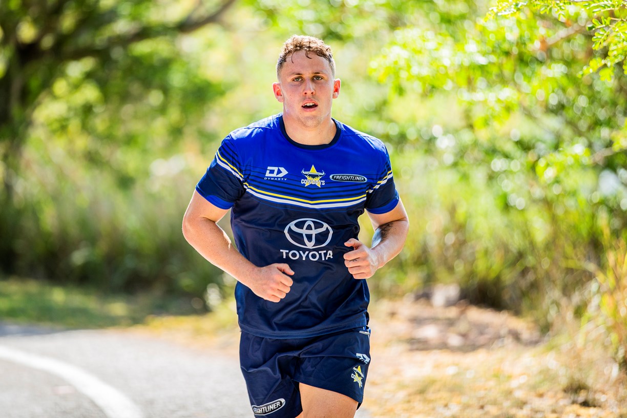 Gallery: First Castle Hill climb of the NRL pre-season | Cowboys