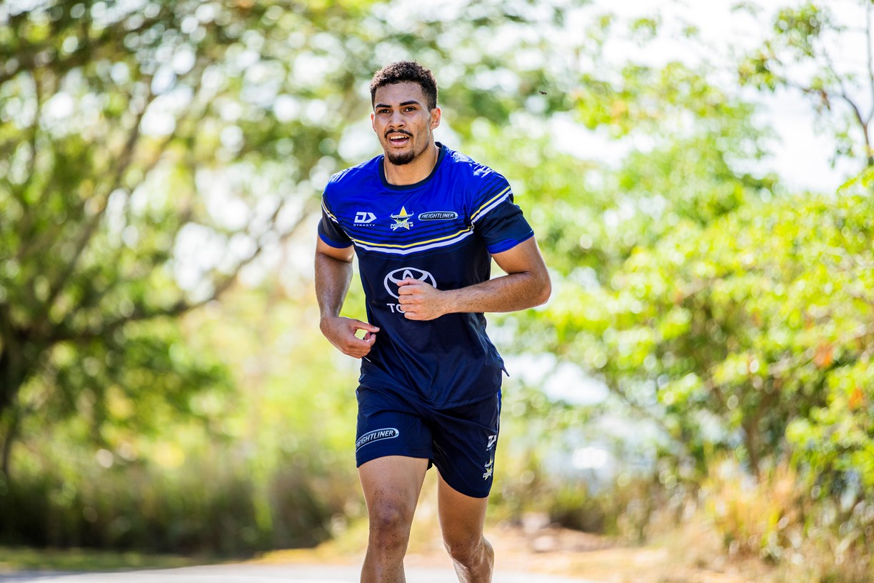 Gallery: First Castle Hill climb of the NRL pre-season | Cowboys