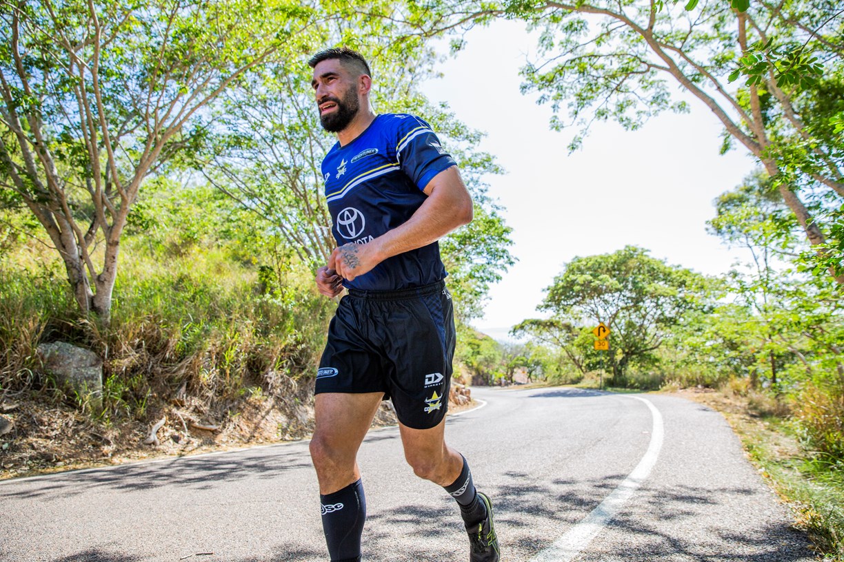 Gallery: First Castle Hill climb of the NRL pre-season | Cowboys