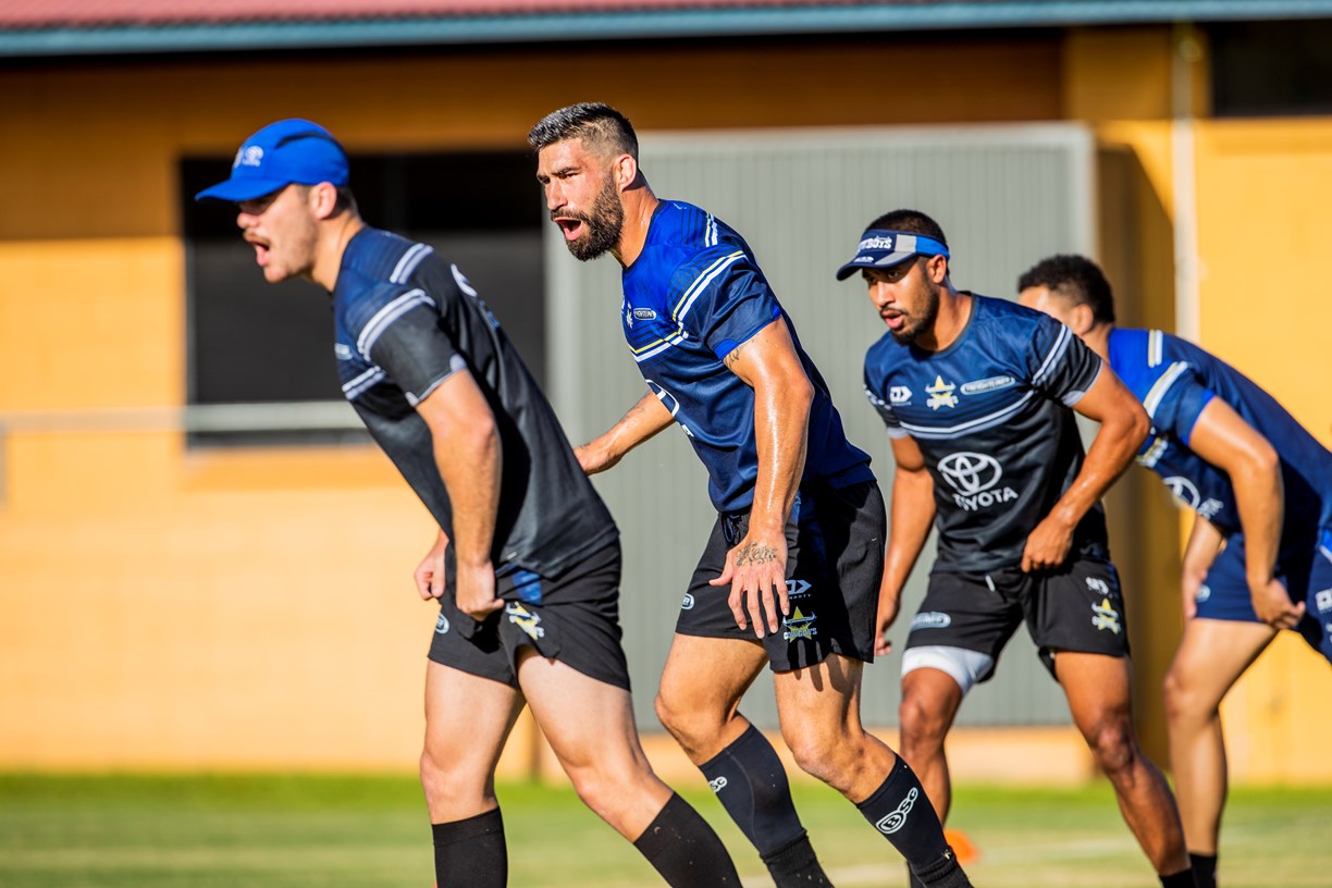 Gallery: First Castle Hill climb of the NRL pre-season | Cowboys