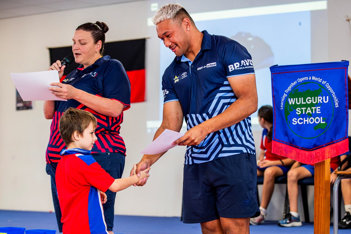 Kuli's celebration at Wulguru | Cowboys