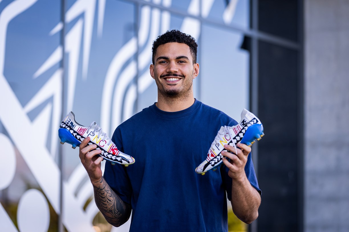 Gallery: Cowboys receive their 2025 NRL Indigenous Round boots | Cowboys