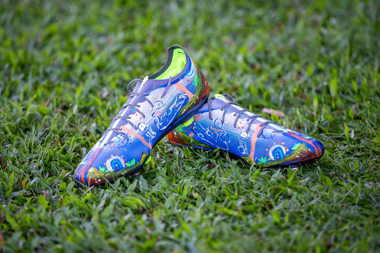 Gallery: Cowboys receive their 2025 NRL Indigenous Round boots | Cowboys