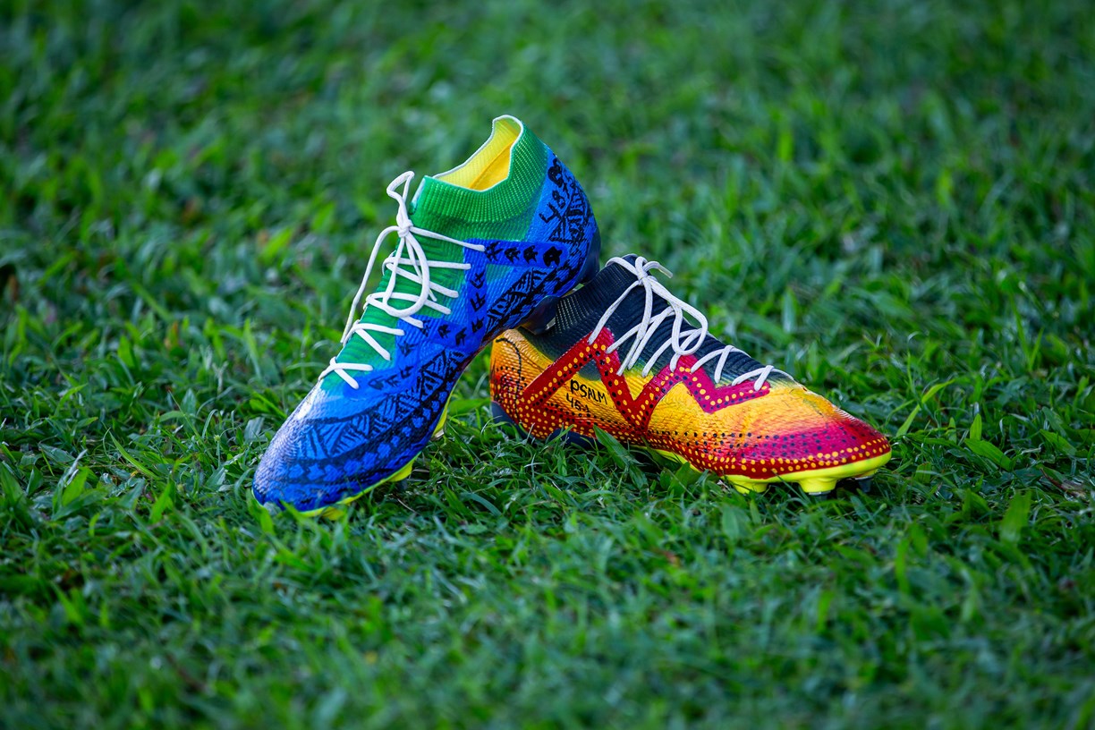 Gallery: Cowboys receive their 2025 NRL Indigenous Round boots | Cowboys