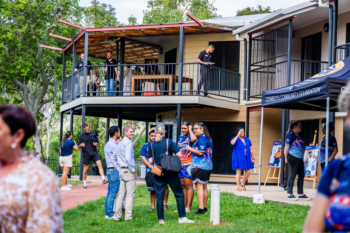 NRL Cowboys House Graduate Campus opening | Cowboys