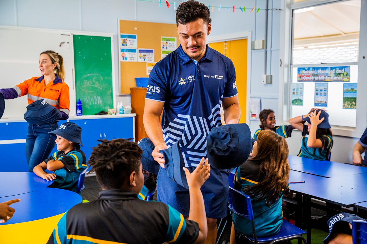 Nanai inspires Garbutt's next crop of leaders | Cowboys