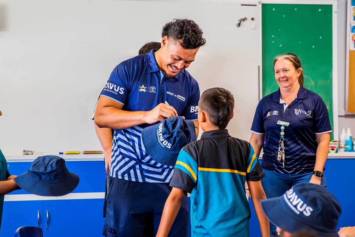 Nanai inspires Garbutt's next crop of leaders | Cowboys