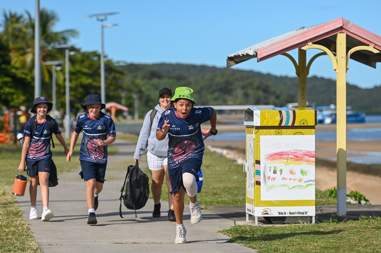 St Clare's Catholic School wins 2023 Obe Geia Challenge | Cowboys