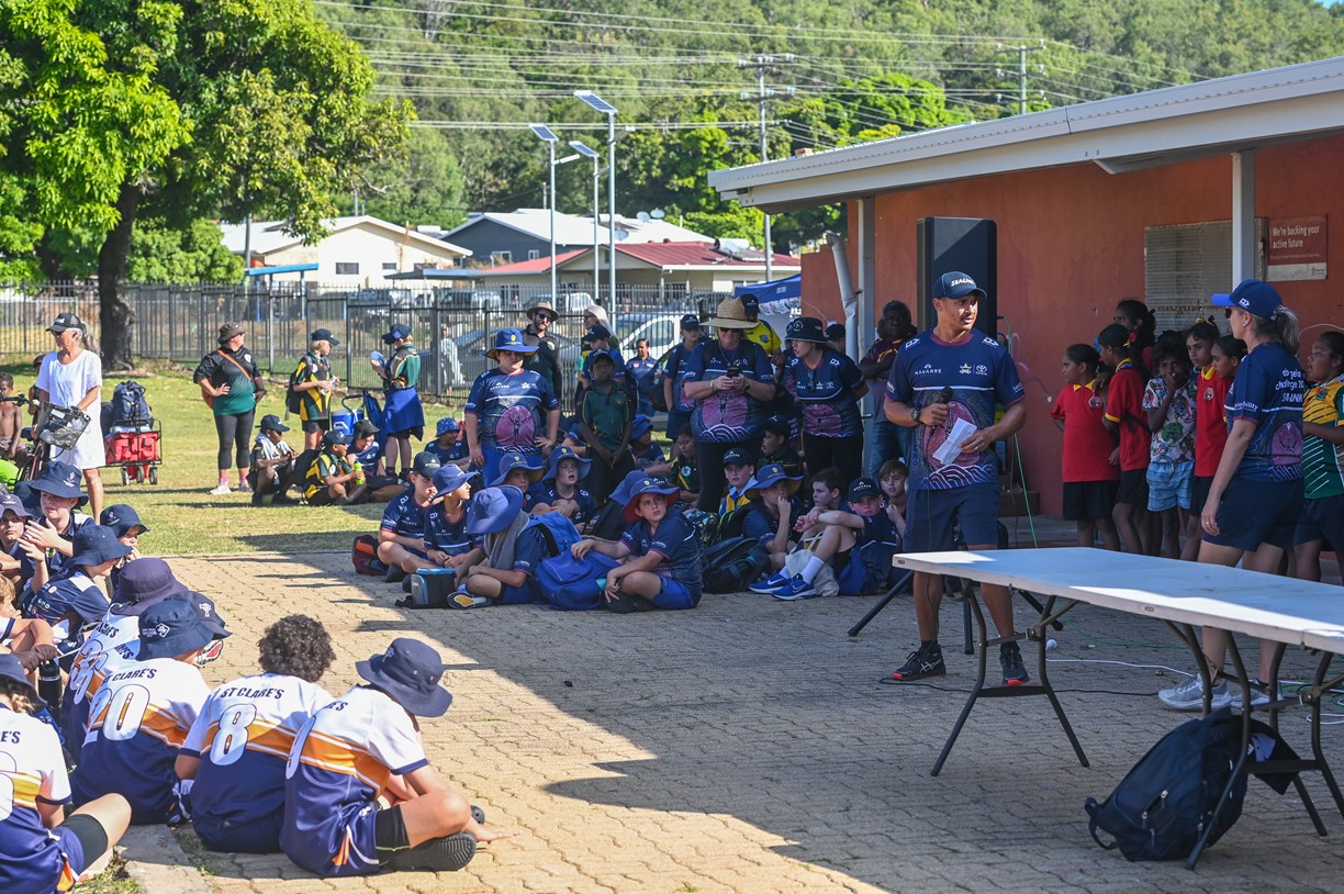 St Clare's Catholic School wins 2023 Obe Geia Challenge | Cowboys