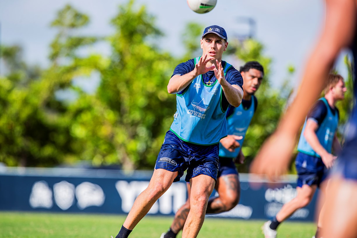 Gallery: Cowboys sweat it out in the Townsville heat | Cowboys