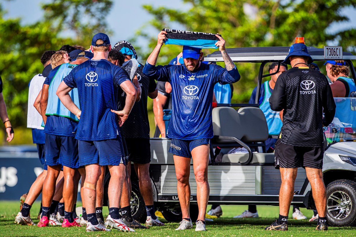 Gallery: Cowboys sweat it out in the Townsville heat | Cowboys