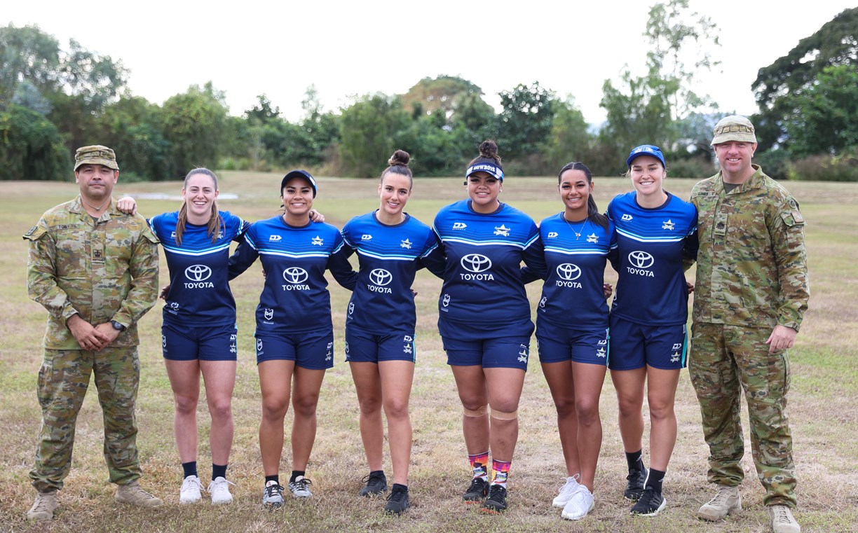 Cowboys NRLW team building activity | Cowboys