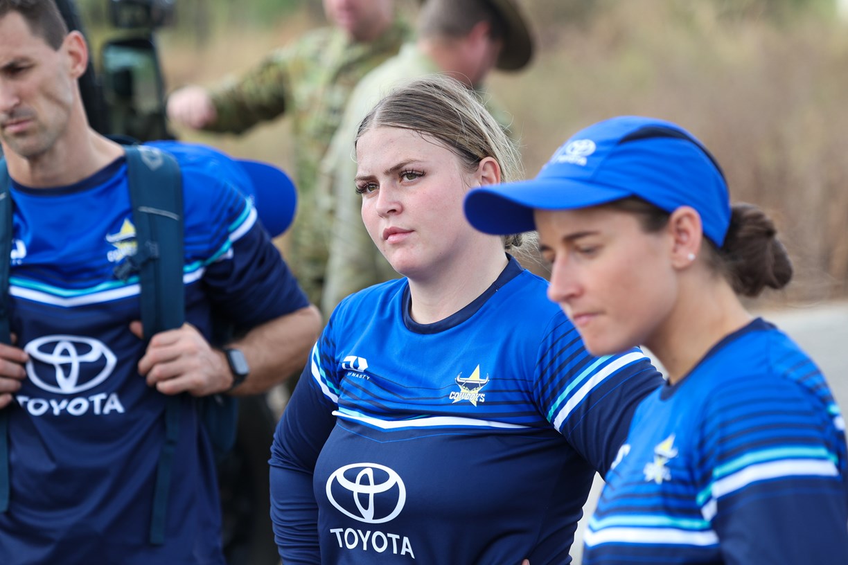 Cowboys NRLW team building activity | Cowboys