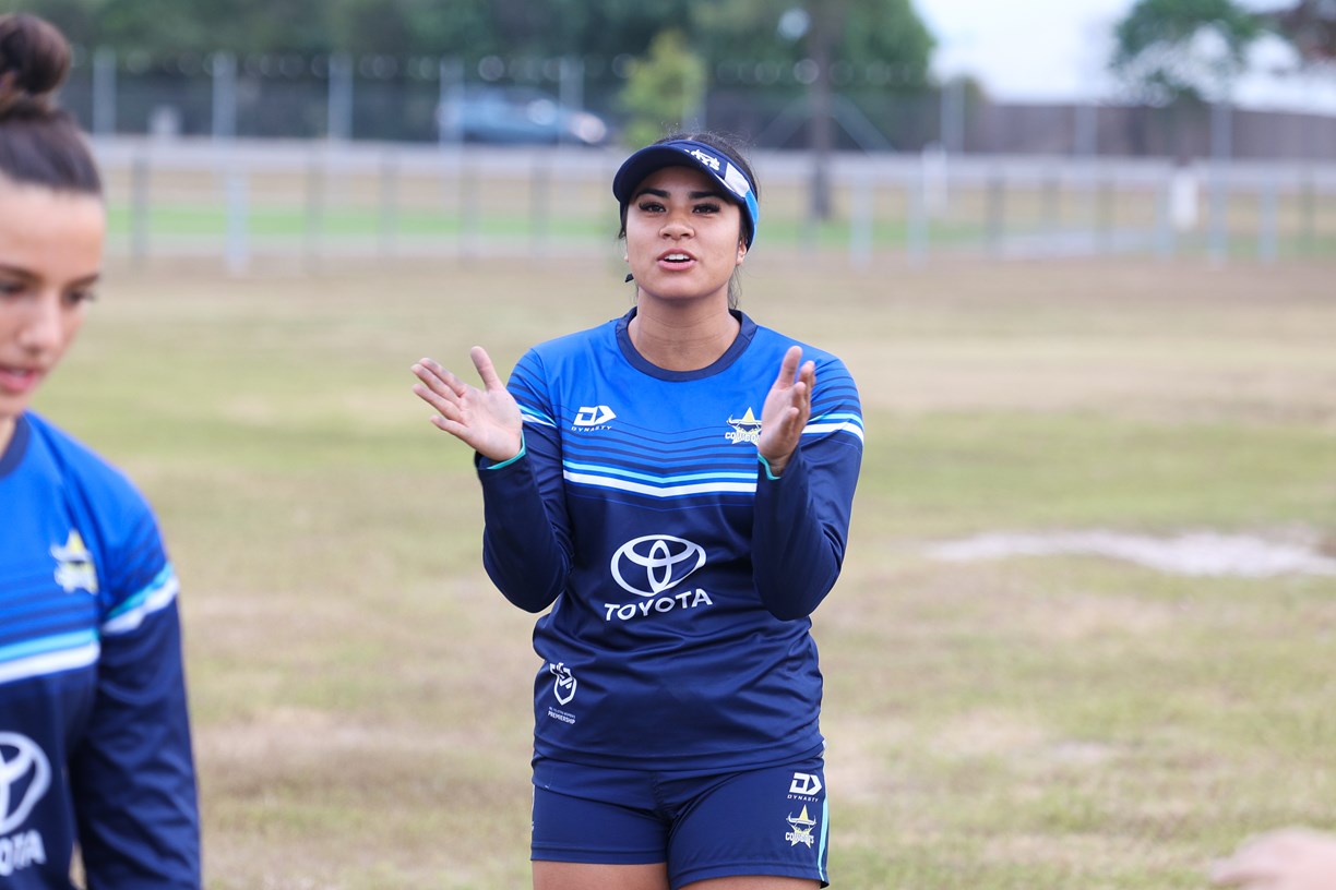 Cowboys NRLW team building activity | Cowboys