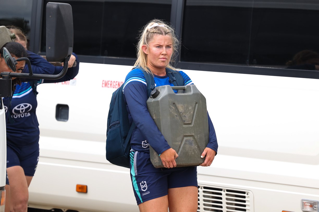 Cowboys NRLW team building activity | Cowboys