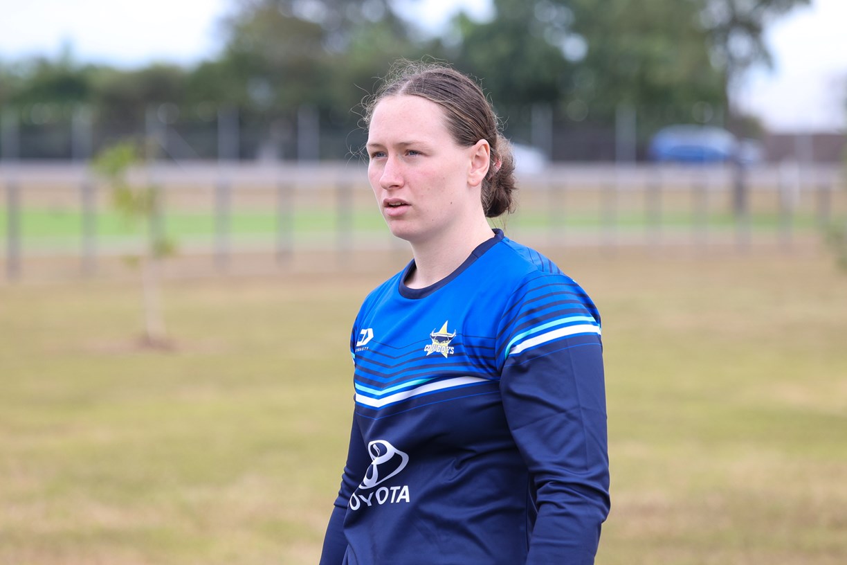 Cowboys NRLW team building activity | Cowboys