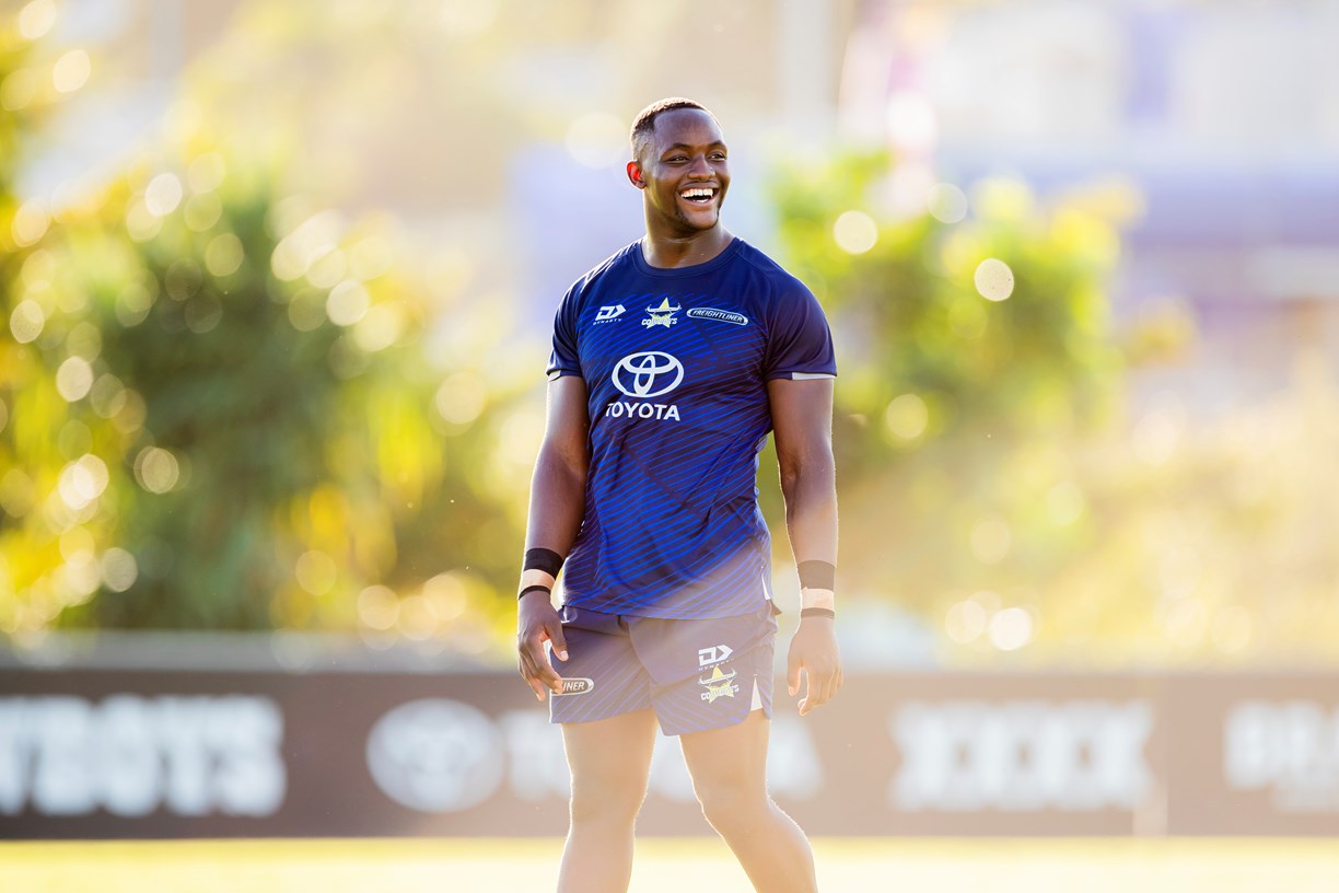 Gallery: Burns' first training session as a Cowboy | Cowboys