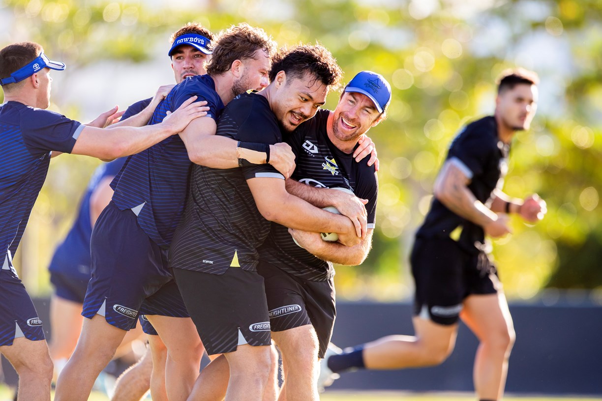 Gallery: Burns' first training session as a Cowboy | Cowboys