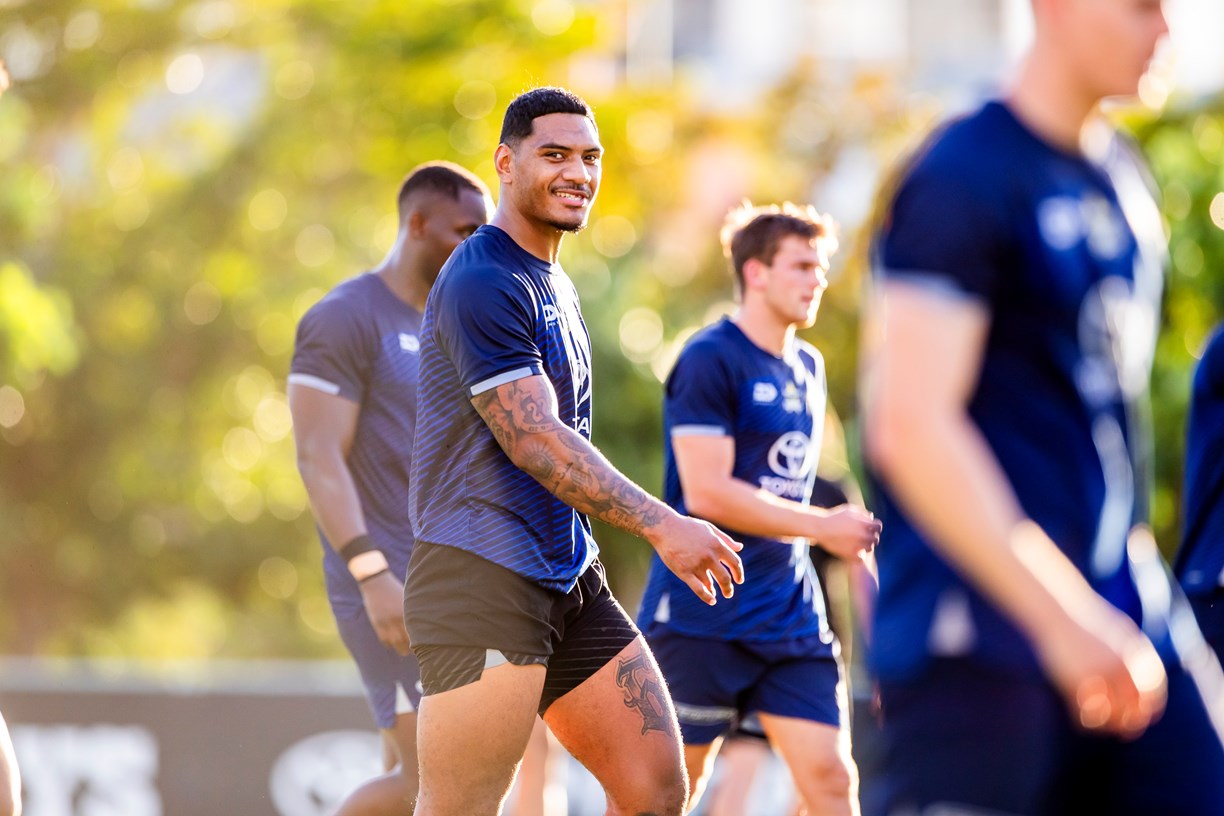 Gallery: Burns' first training session as a Cowboy | Cowboys