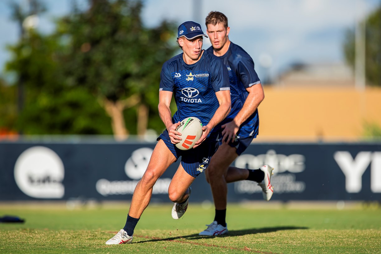 Gallery: Burns' first training session as a Cowboy | Cowboys