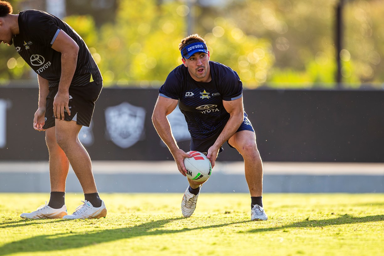 Gallery: Burns' first training session as a Cowboy | Cowboys