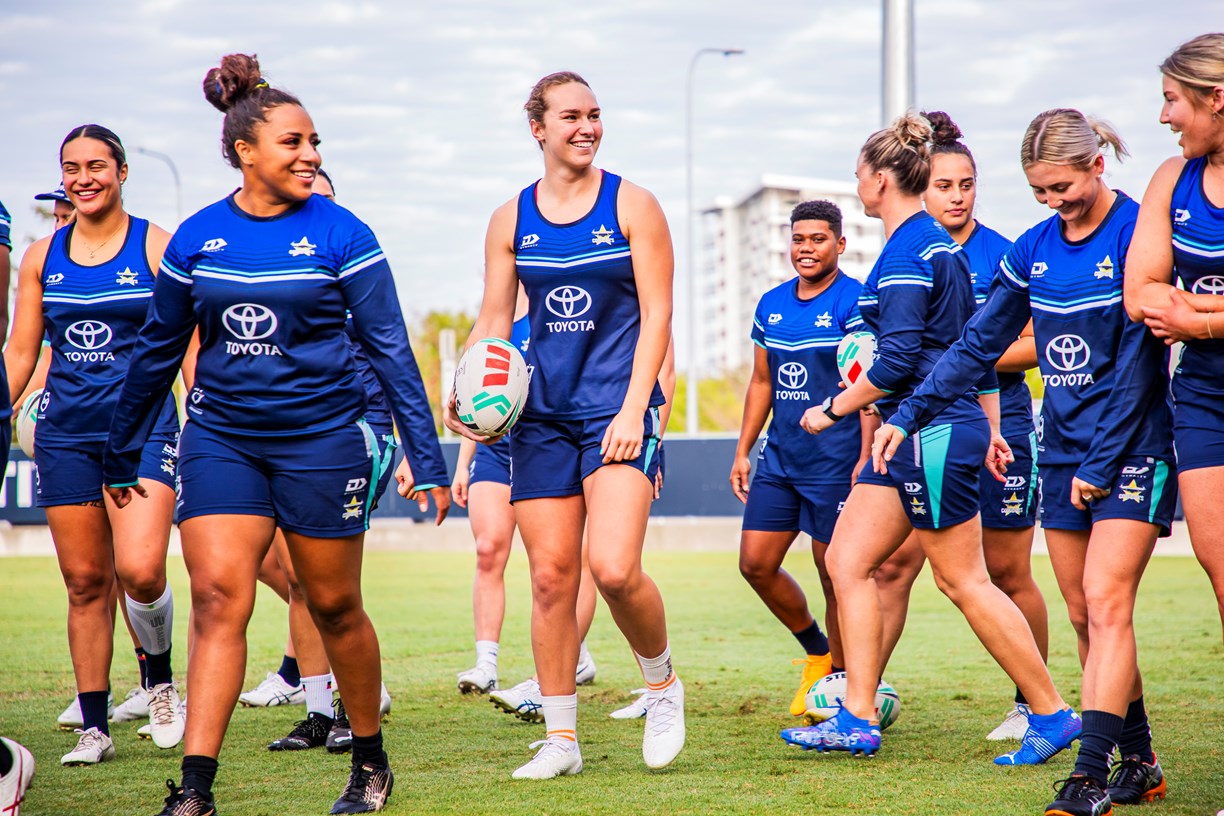 Gallery: Cowboys NRLW captain's run - Round 1 v Titans | Cowboys