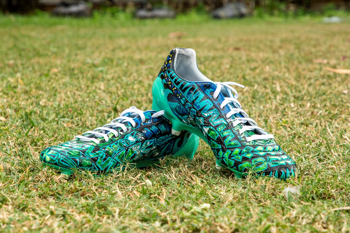Gallery: Cowboys receive their NRL Indigenous Round boots | Cowboys