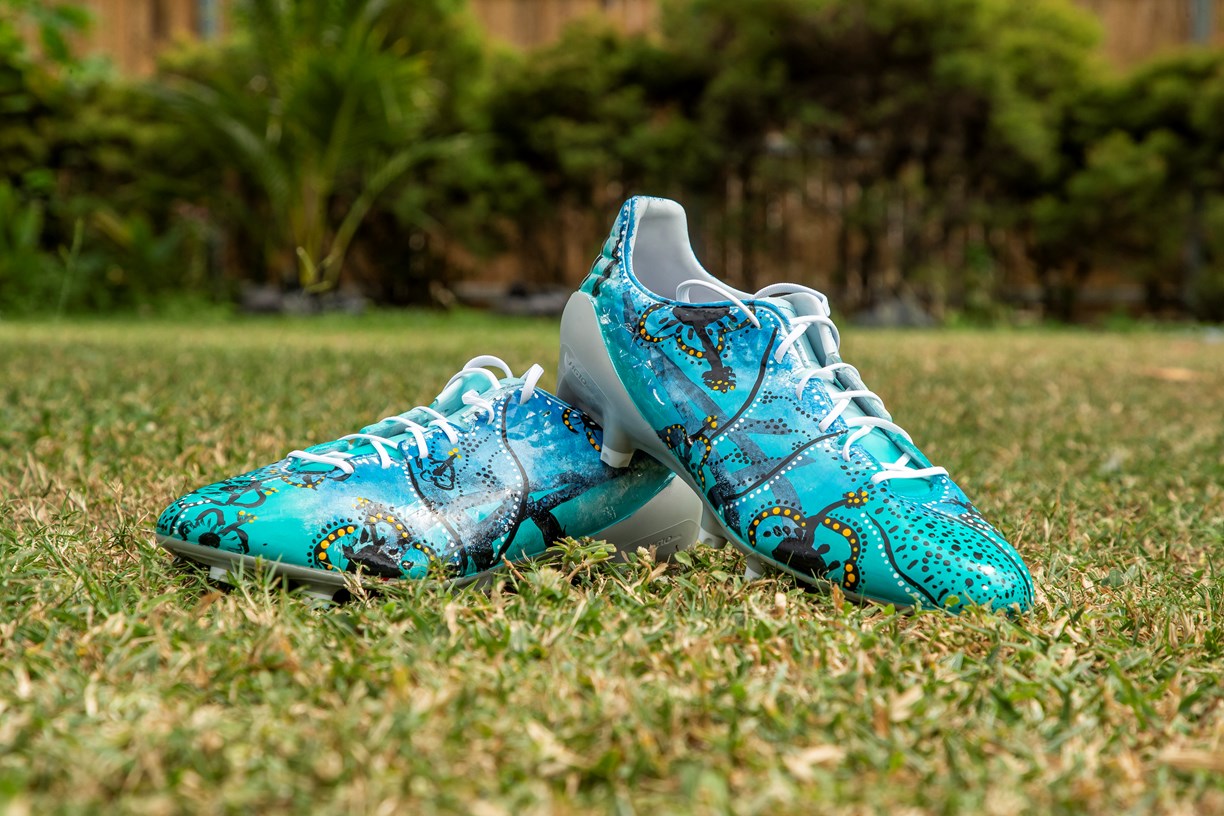 Gallery: Cowboys receive their NRL Indigenous Round boots | Cowboys