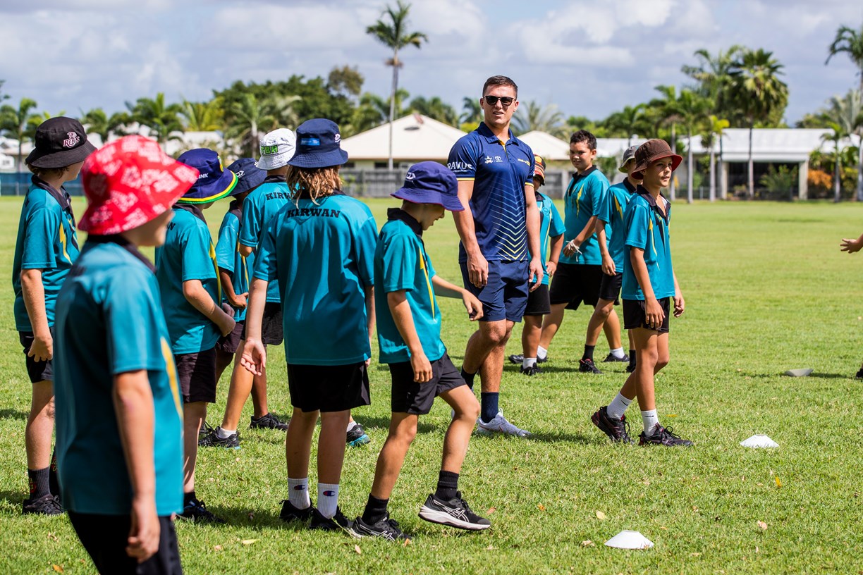 All fun and games for Drinky at Kirwan State School | Cowboys