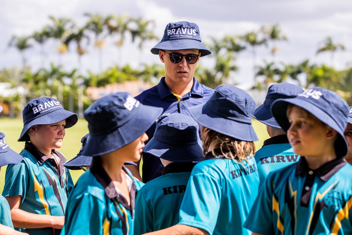 All fun and games for Drinky at Kirwan State School | Cowboys