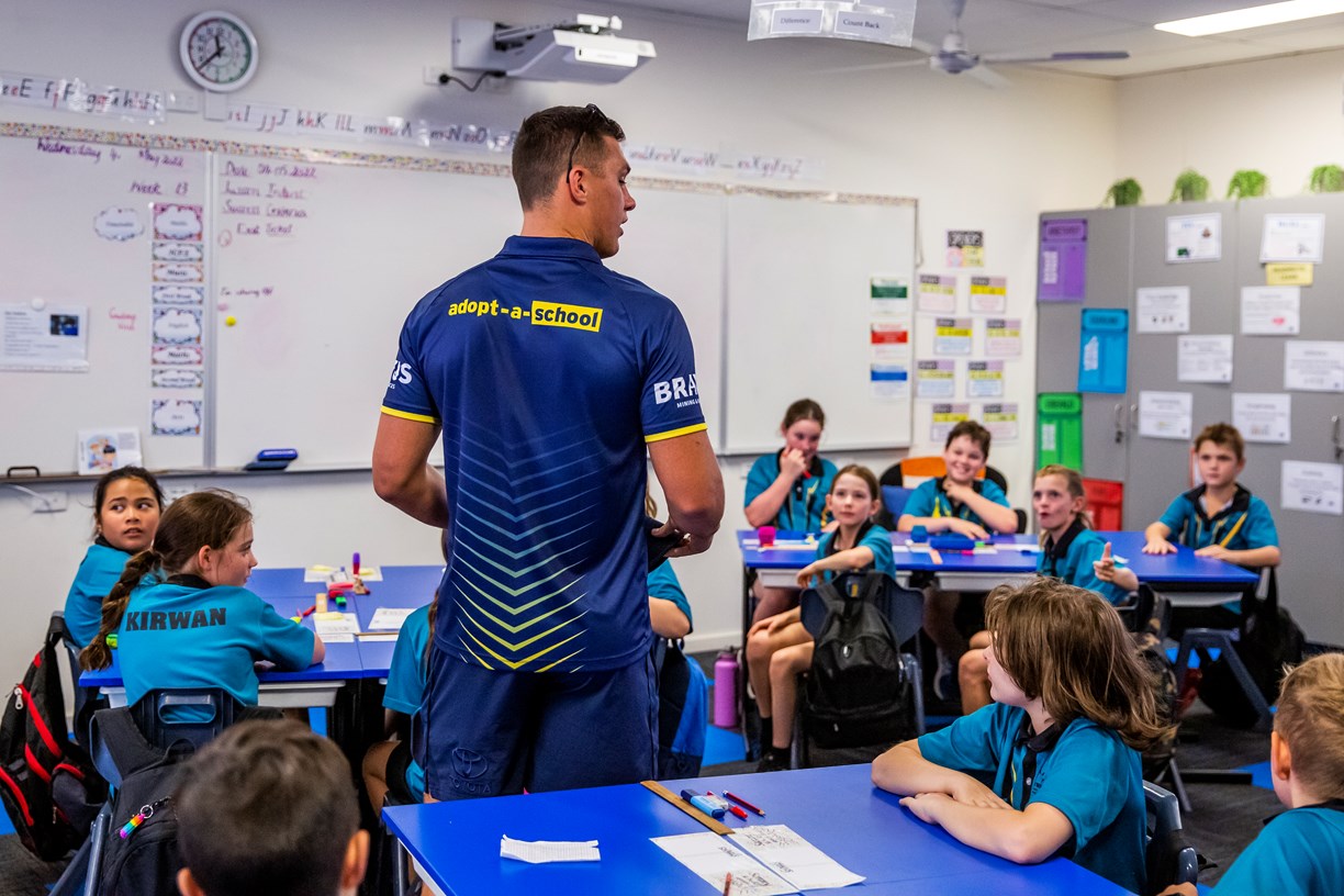 All fun and games for Drinky at Kirwan State School | Cowboys