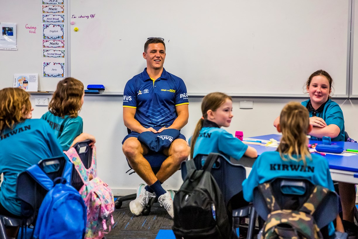 All fun and games for Drinky at Kirwan State School | Cowboys