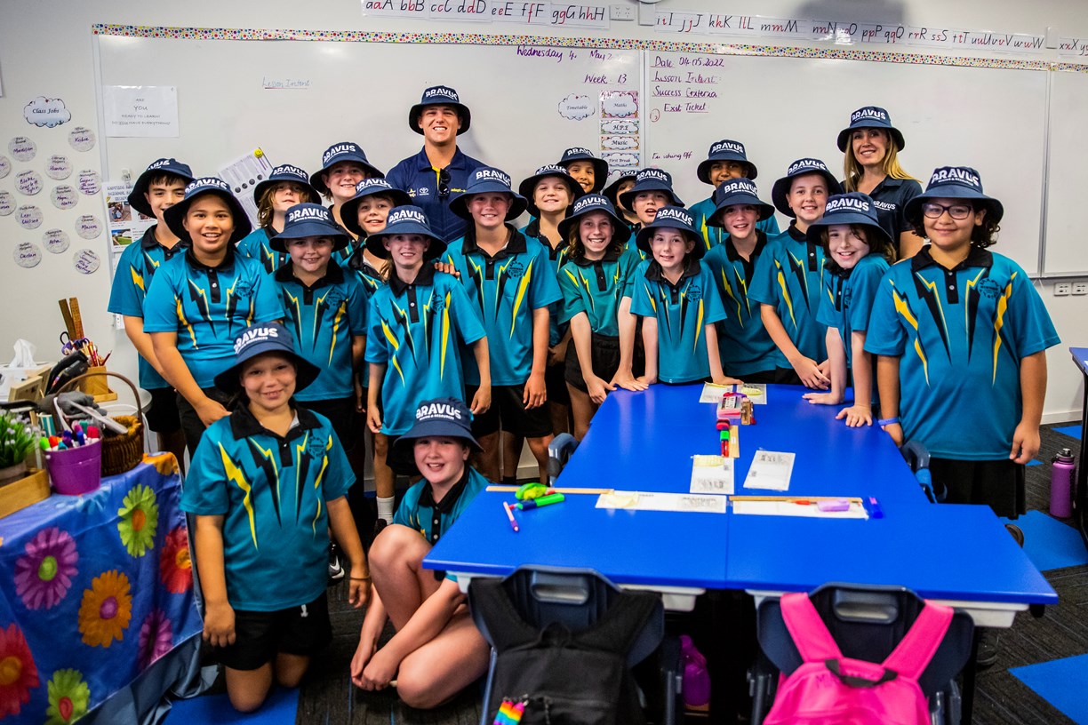 All fun and games for Drinky at Kirwan State School | Cowboys