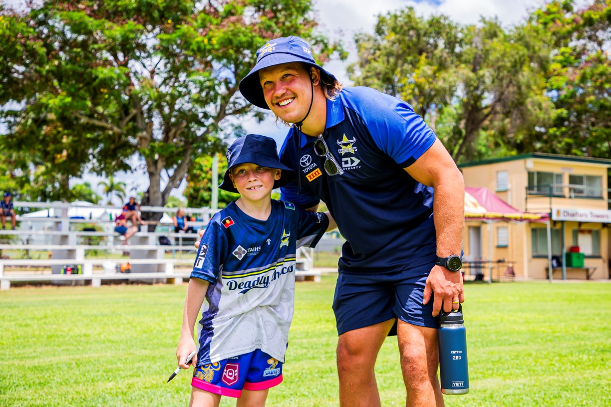 Gallery: Cowboys footy clinic in Charters Towers | Cowboys