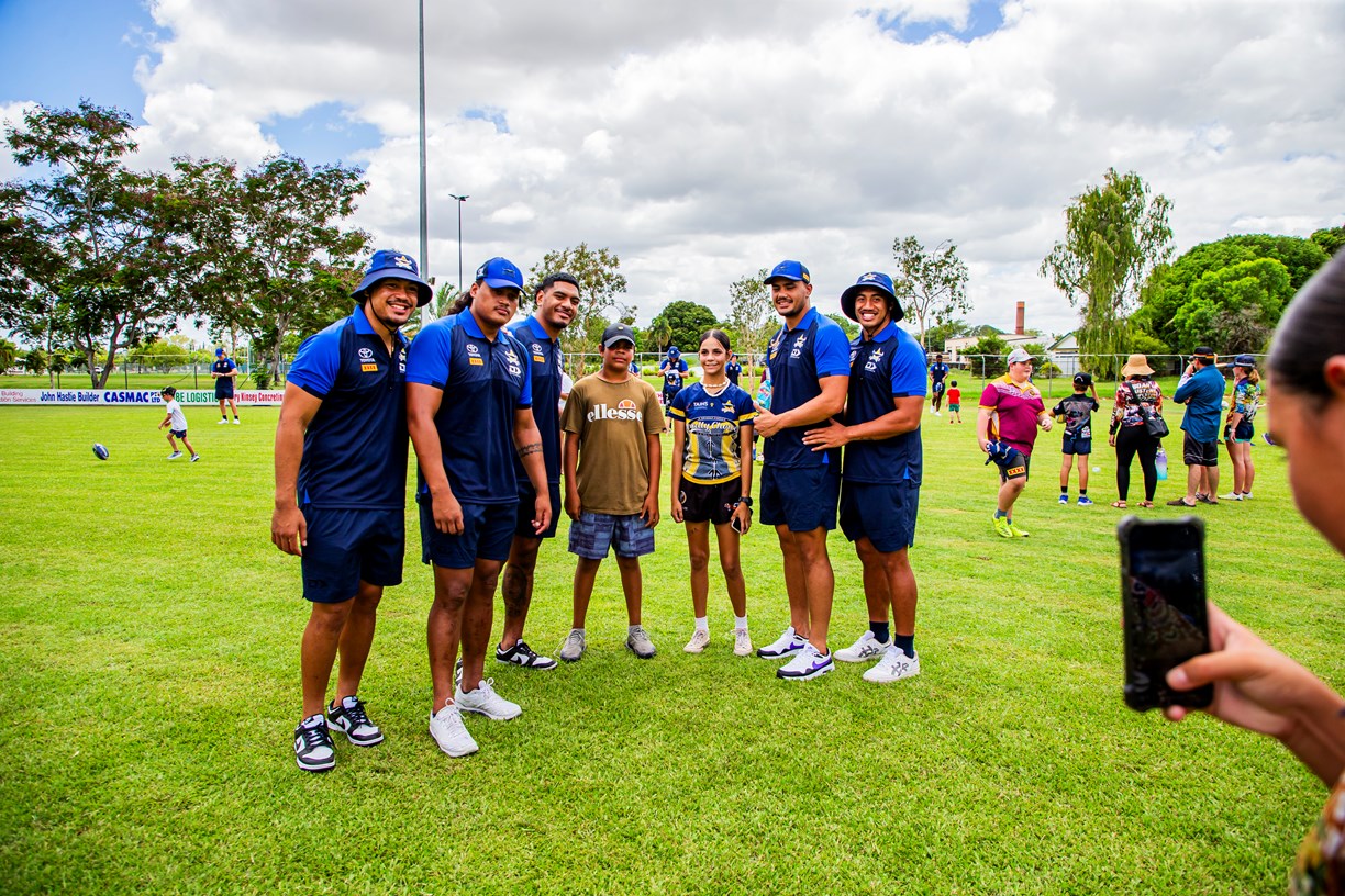 Gallery: Cowboys footy clinic in Charters Towers | Cowboys