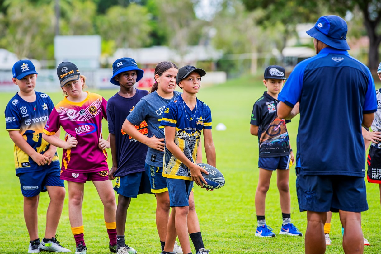 Gallery: Cowboys footy clinic in Charters Towers | Cowboys
