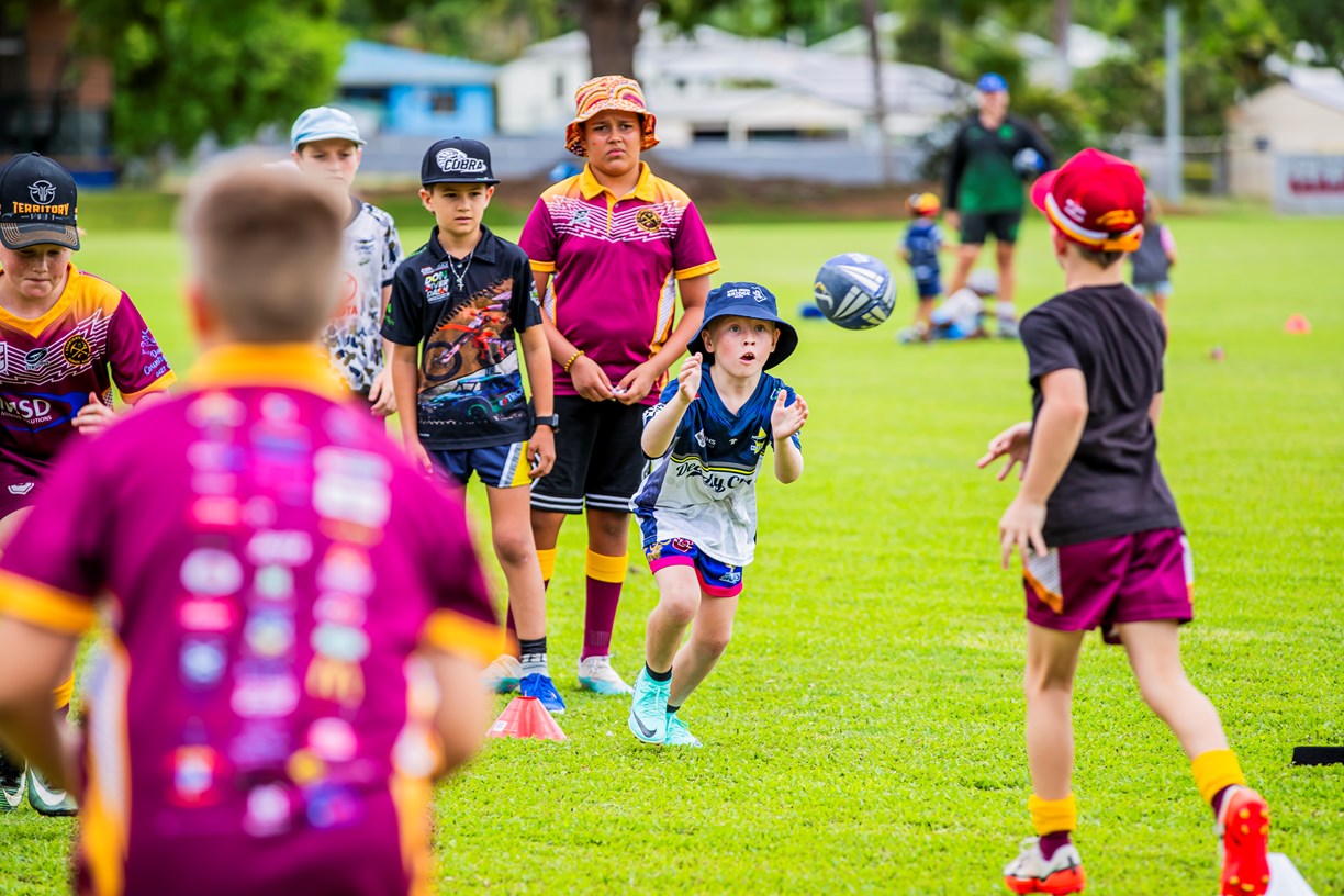 Gallery: Cowboys footy clinic in Charters Towers | Cowboys
