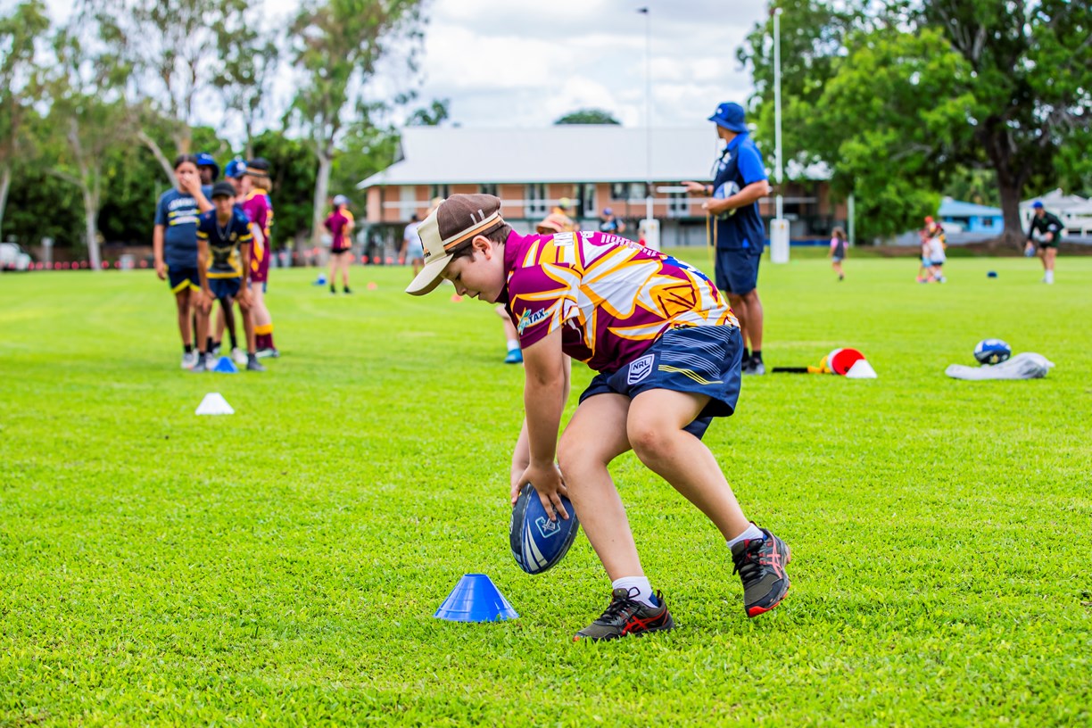 Gallery: Cowboys footy clinic in Charters Towers | Cowboys
