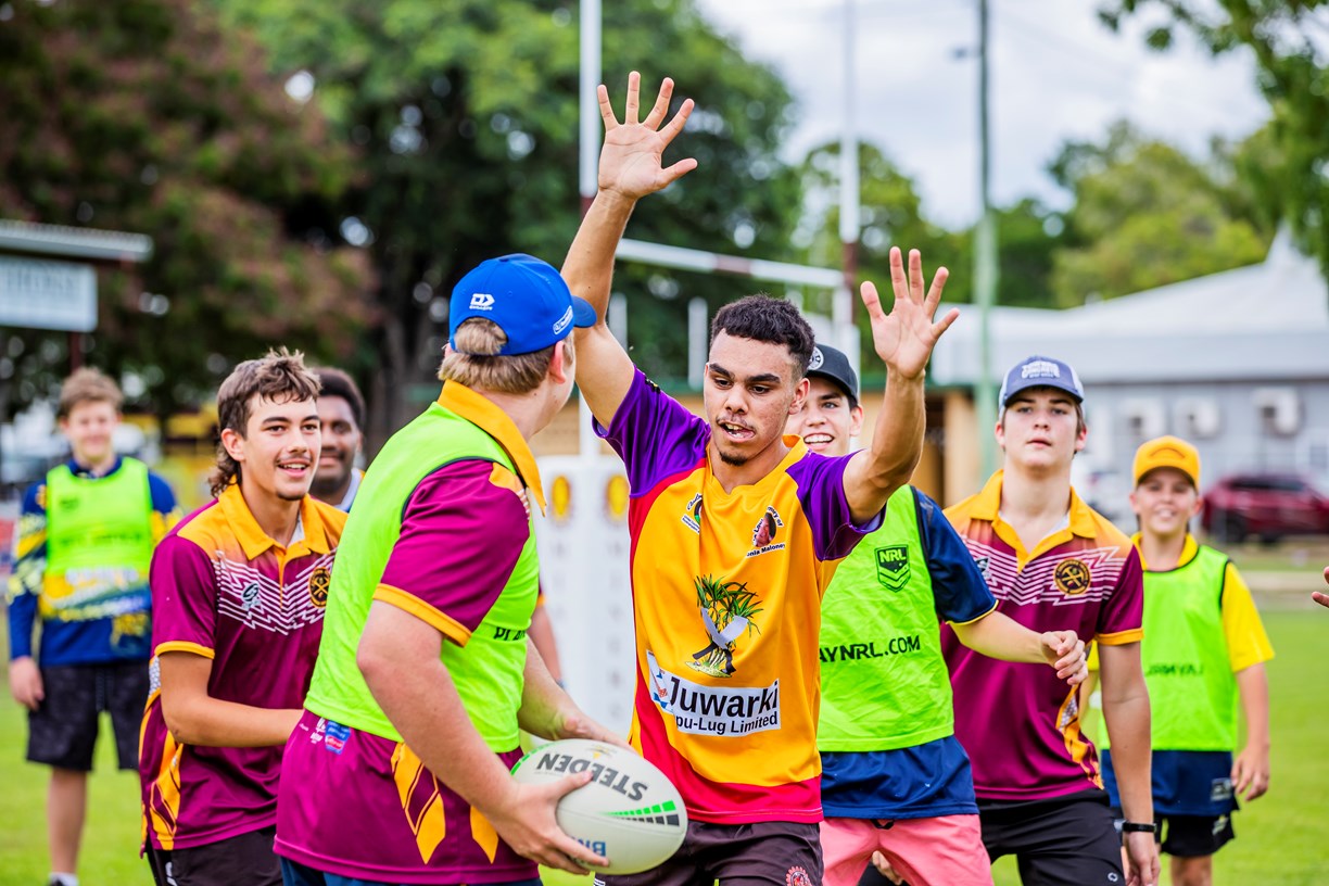 Gallery: Cowboys footy clinic in Charters Towers | Cowboys