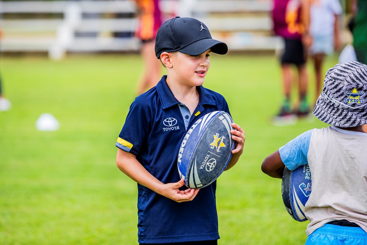 Gallery: Cowboys footy clinic in Charters Towers | Cowboys