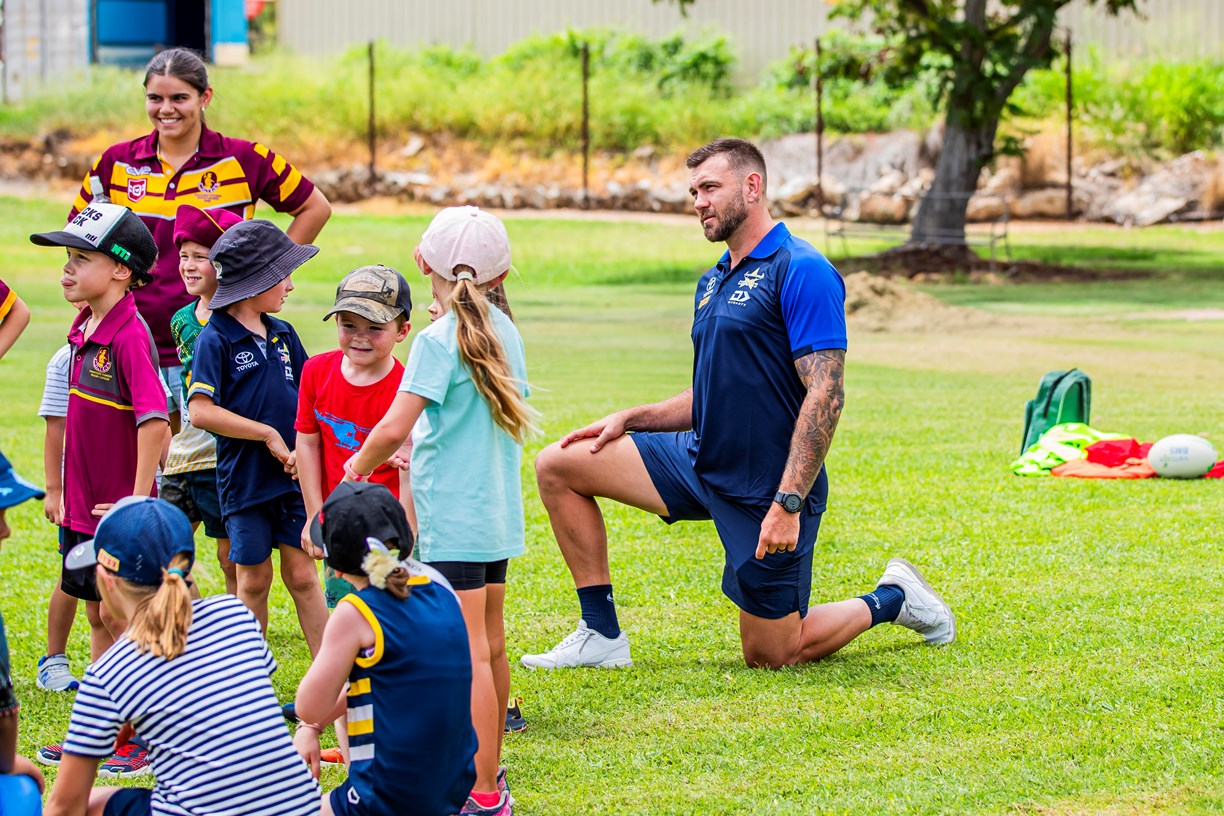 Gallery: Cowboys footy clinic in Charters Towers | Cowboys